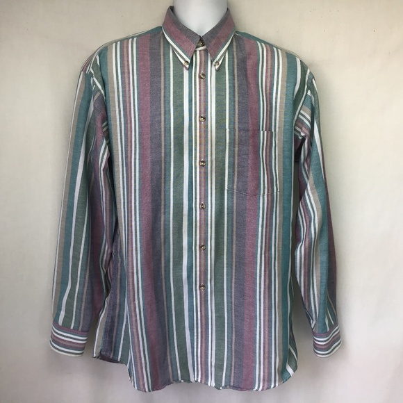 Reed James | Shirts | Reed James Men Striped Shirt M | Poshmark
